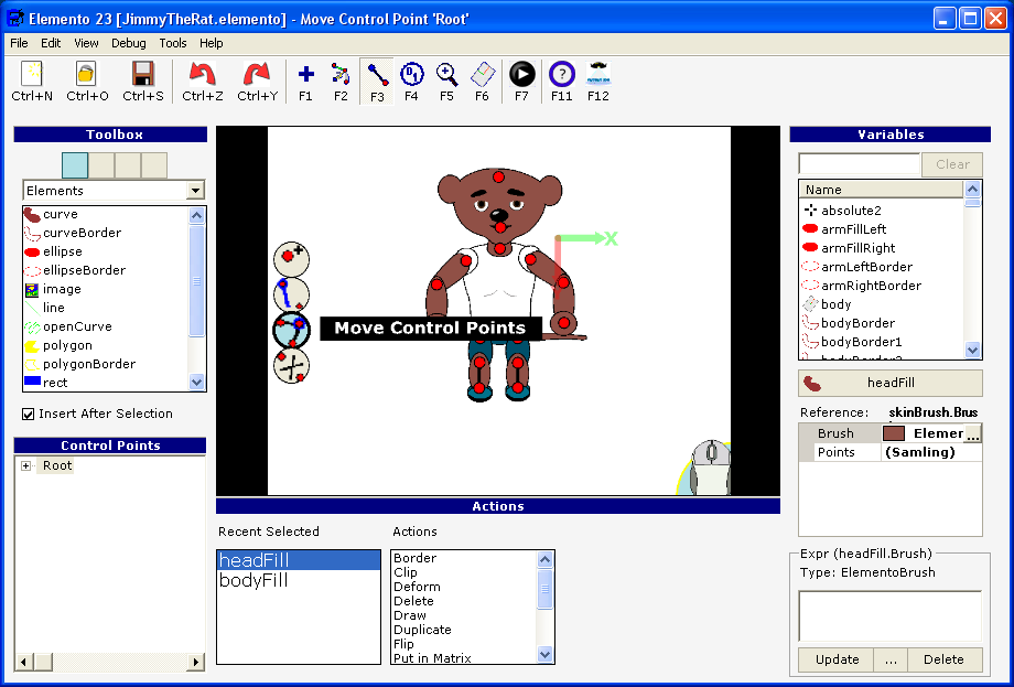 The Stickman Creator: Patterns