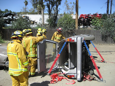 Lakeside Fire District: Multi Company Vehicle Extrication Drill