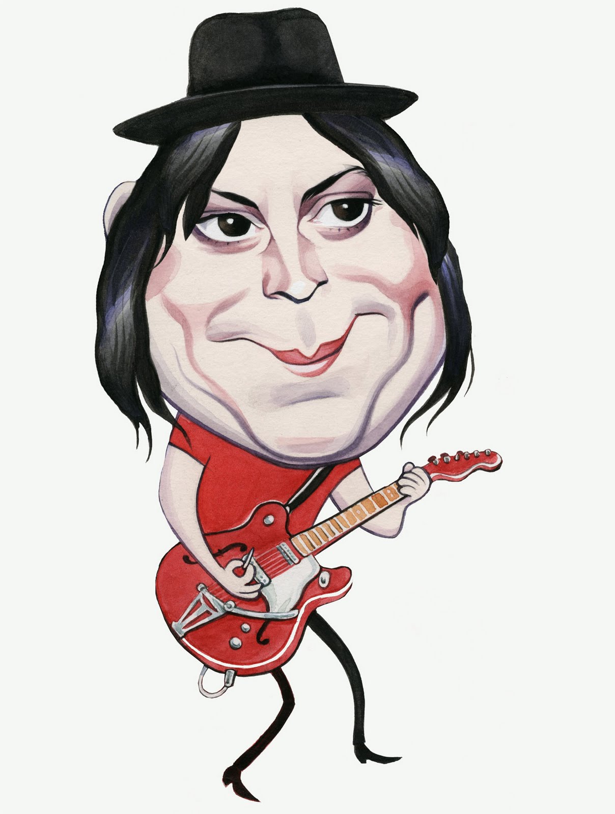 Wes Tyrell's Sketchbook: JACK WHITE CARICATURE