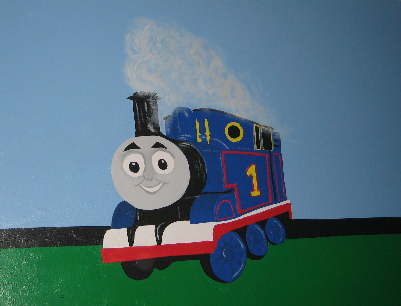 Put-It-There Creations: Thomas The Train Theme Room