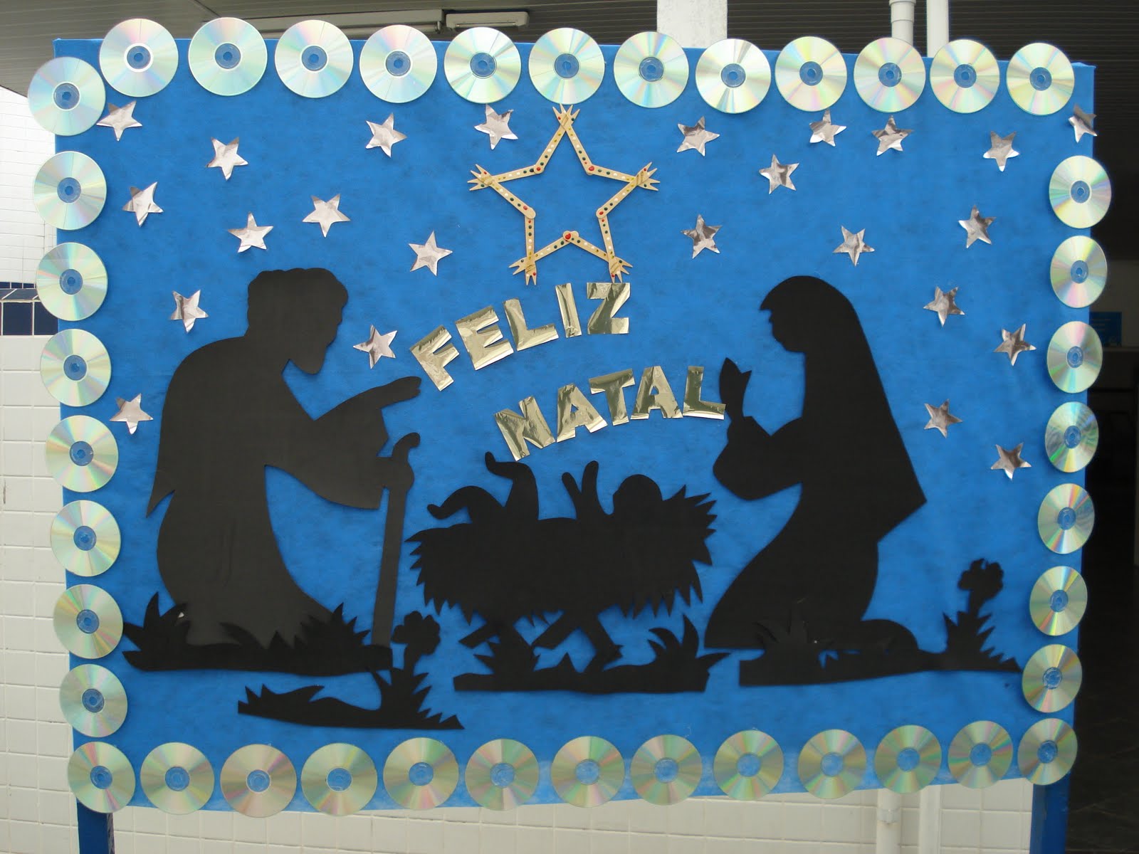 CRIARTE - Criando com Arte: Painel de Natal