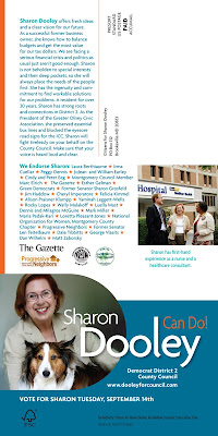 Maryland Politics Watch: Sharon Dooley: Can Do!