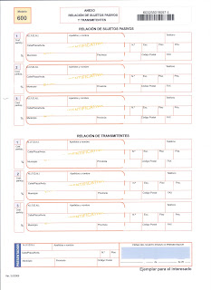 Una empresa de servicios: Modelo 600 madrid