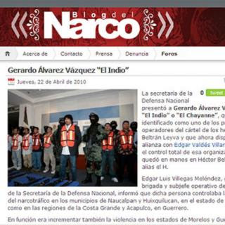 Blog del narco gana fama a Televisa - Toluca Noticias | De Hoy