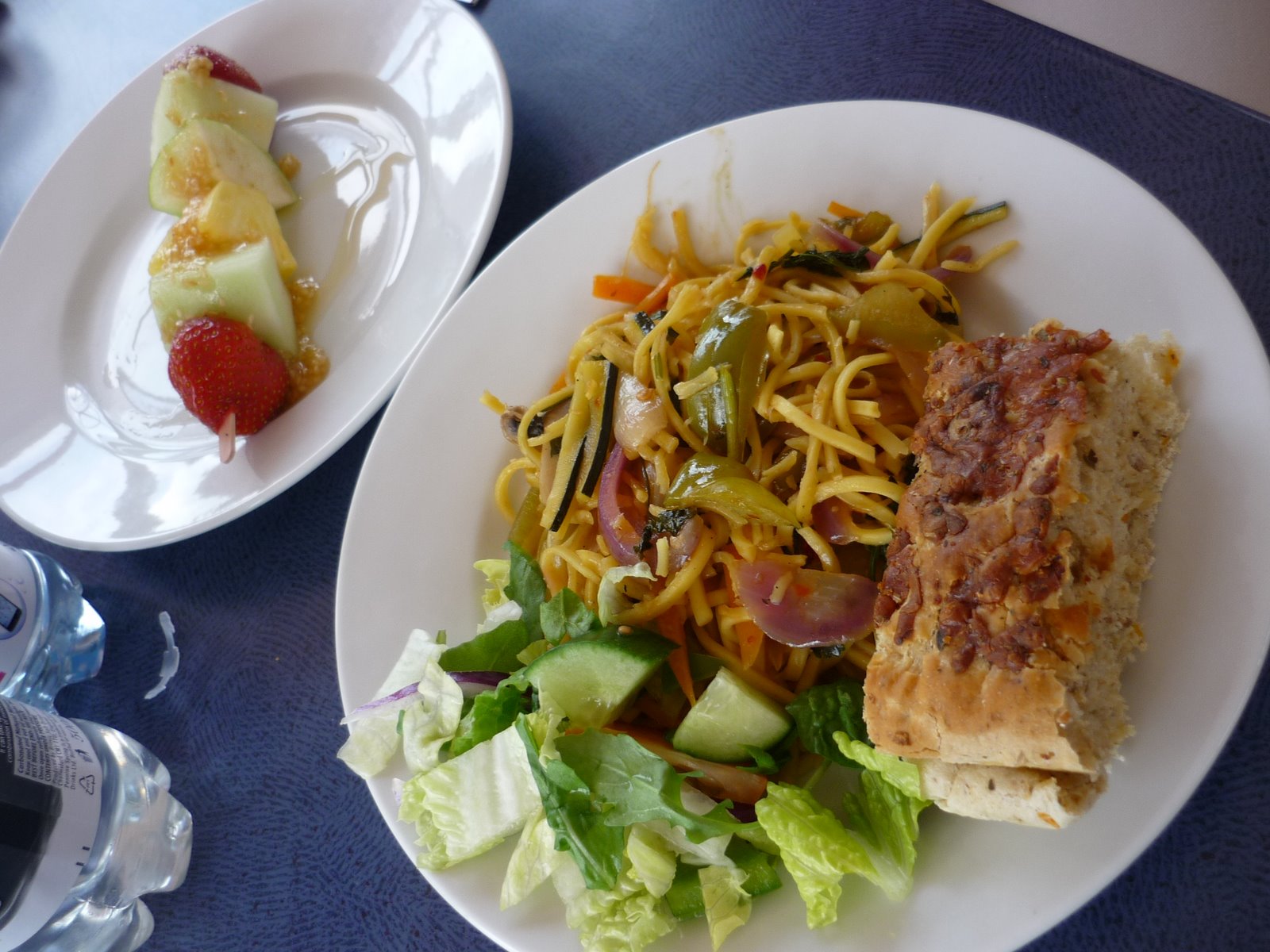 What's For School Lunch?: UK School Lunch - Pasta and Salad