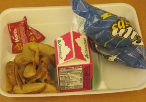 What's For School Lunch?: USA School Lunch - French Fries and Chips