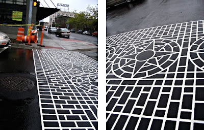 Crosswalk Art ~ Now That's Nifty