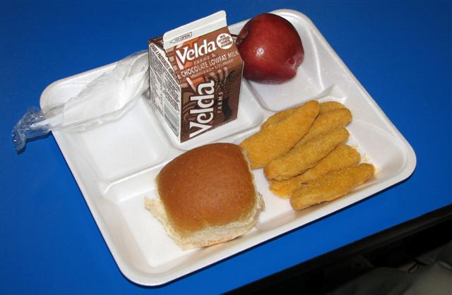 What's For School Lunch?: USA School Lunch - Chicken Fingers