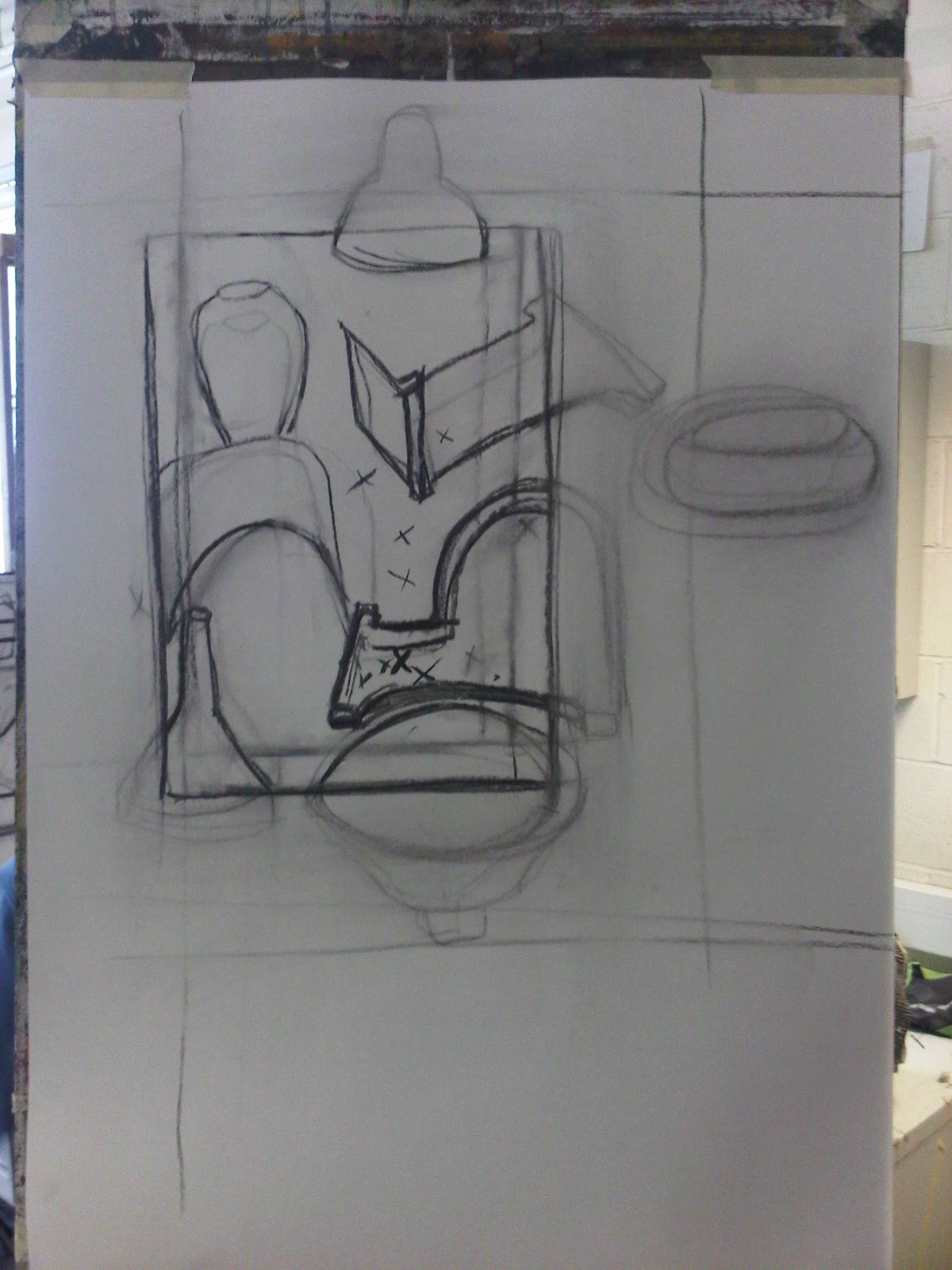 Andrew Bethell: Art and Learning: Day Two: City Lit Fine Art with Tony Hull