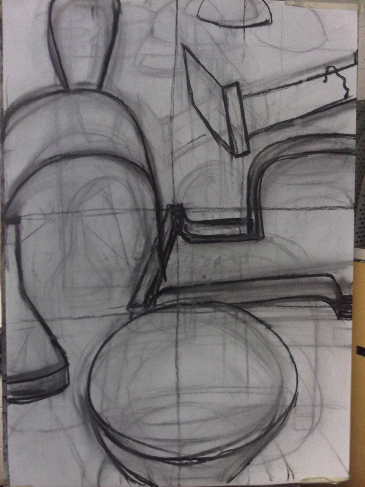 Andrew Bethell: Art and Learning: Day Two: City Lit Fine Art with Tony Hull