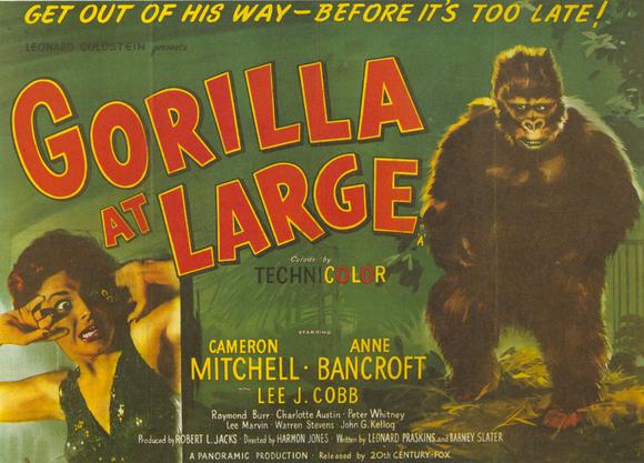 GREAT OLD MOVIES: GORILLA AT LARGE