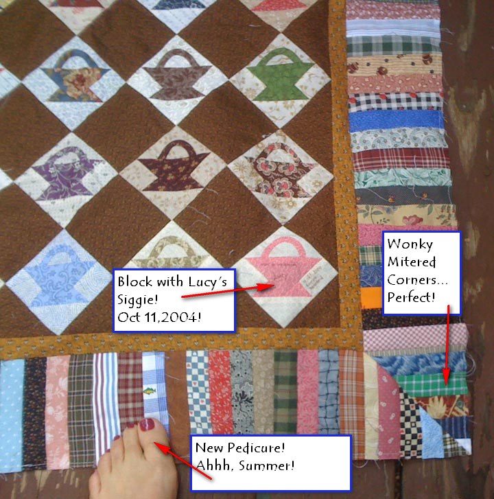 Quiltville's Quips & Snips!!: Basket Border DONE!