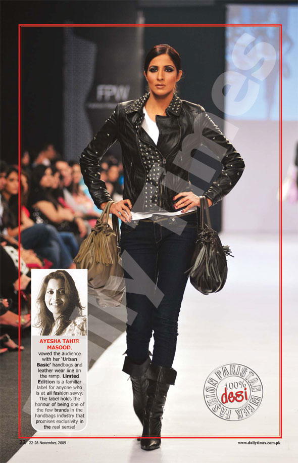 Fashion Magazine Models: Pakistan Fashion Week in eyes of Sunday Magazine