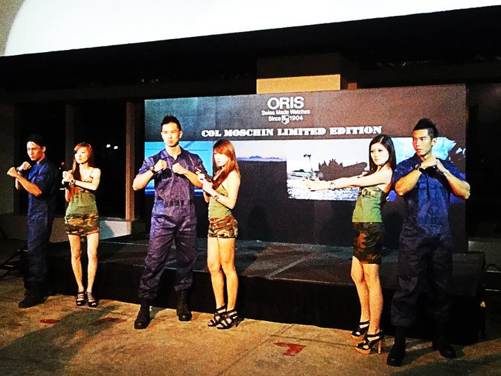 Gillian's Official Site!!: ORIS Watch launch, gov ware 2010 and F1, yu ...