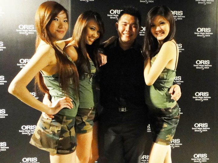 Gillian's Official Site!!: ORIS Watch launch, gov ware 2010 and F1, yu ...