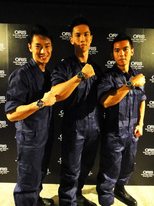 Gillian's Official Site!!: ORIS Watch launch, gov ware 2010 and F1, yu ...