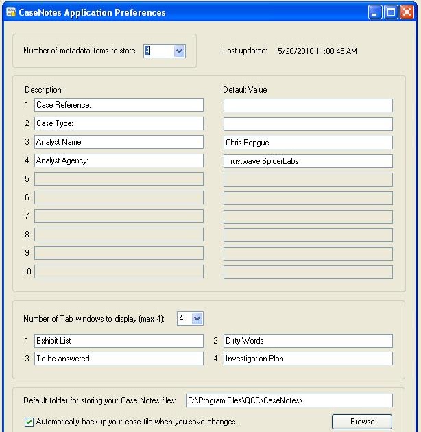 The Digital Standard: Case Notes