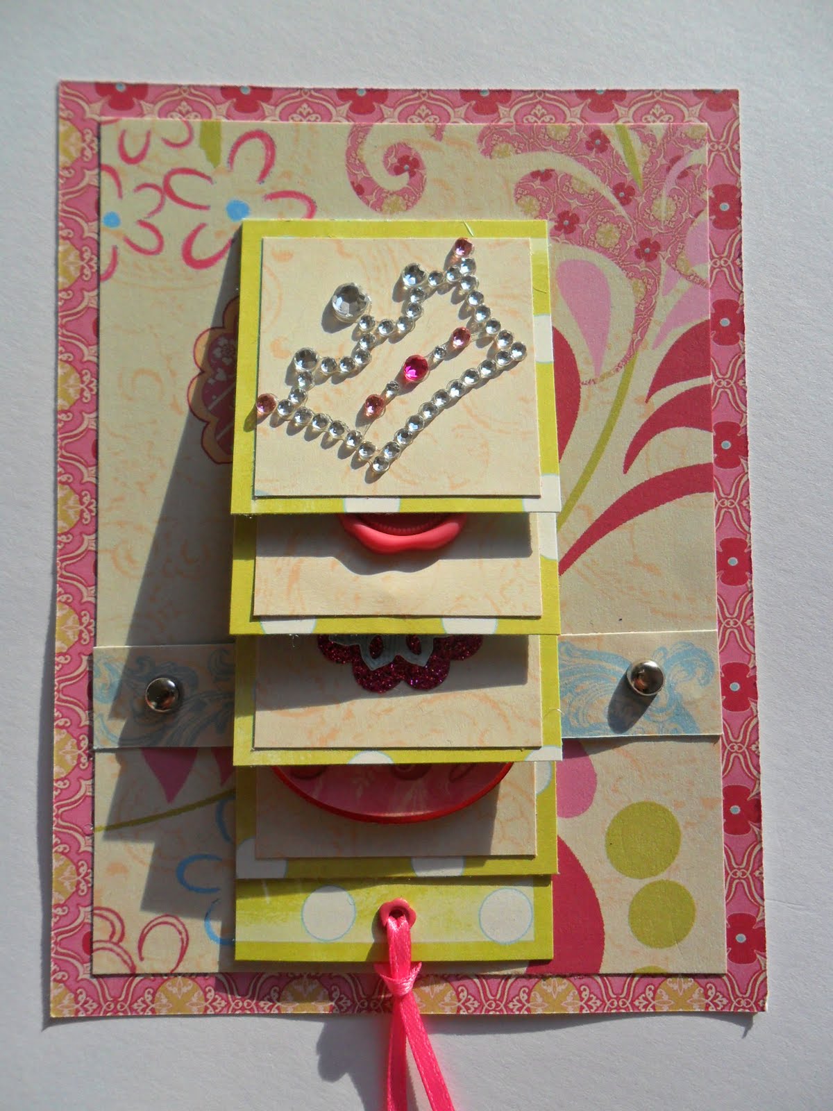 lucky 7 designs: Waterfall Cards #2