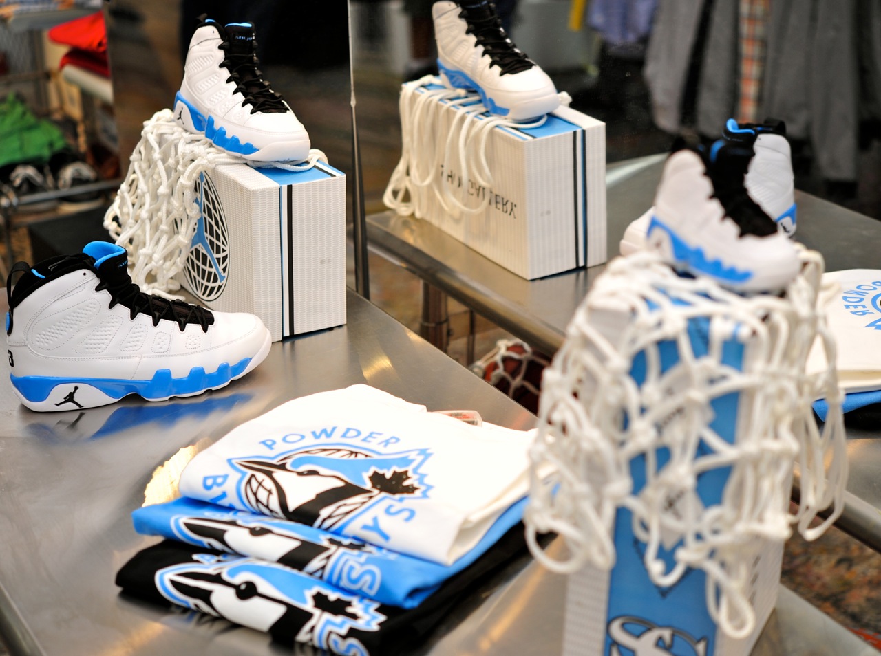 LIKE MIKE CLOTHING: Shoe Gallery x LIKE MIKE Display