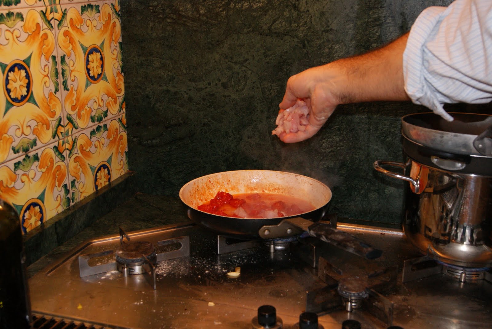 Fabiolous Cooking Day: Fabiolous Tuesday - Tagliolini Seabass and ...