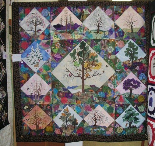 Woolley Fiber Quilters: Embellished quilts