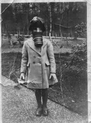 Molly's Art Blog: Some Creepy Images of Gas Masks...