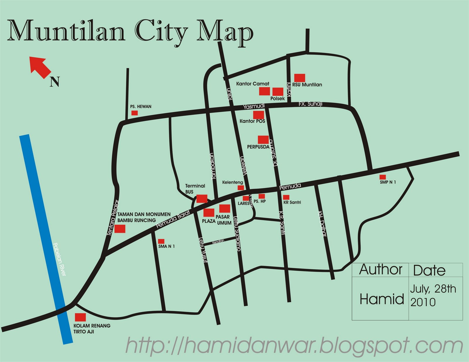 Beyond the Traveling: Peta Kota Muntilan