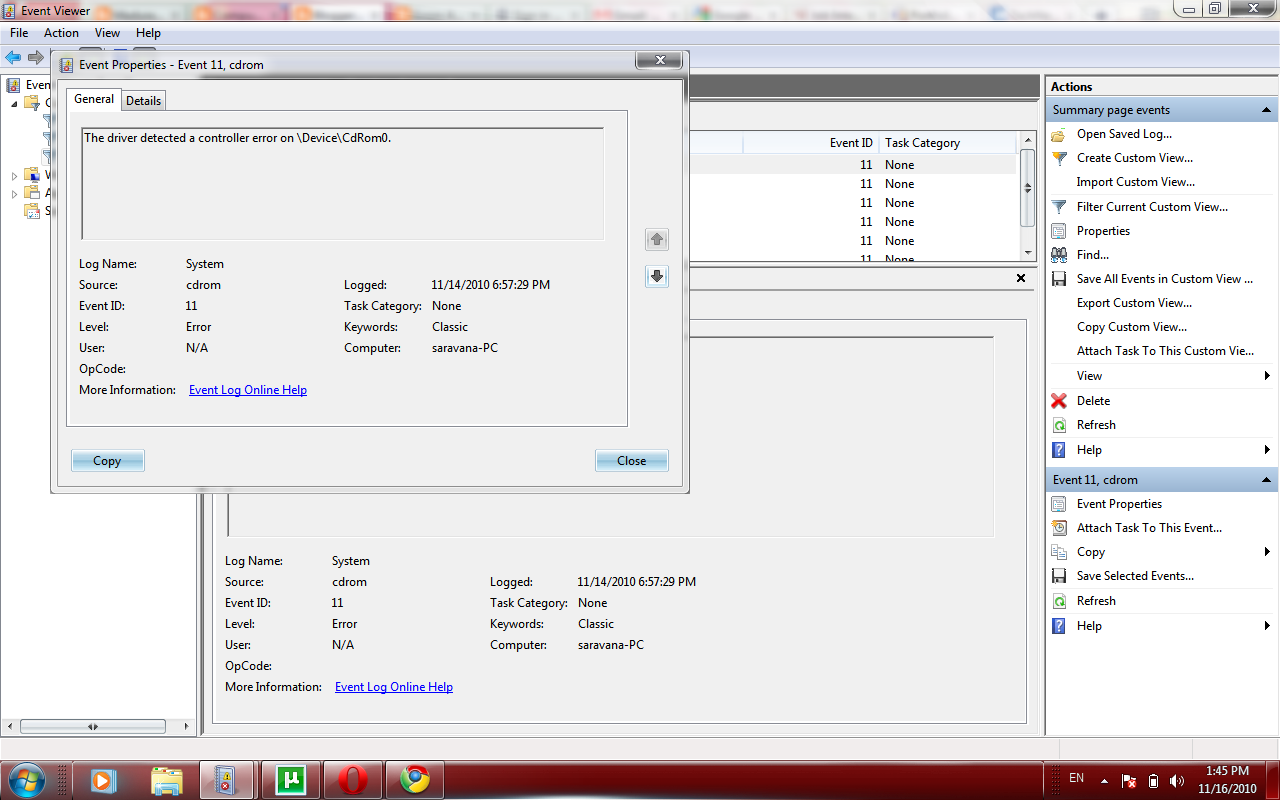 Troubleshooting Windows Errors And Solutions Controller Error On Device Cdrom0