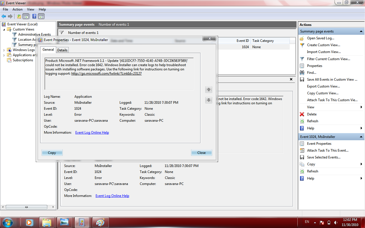 Troubleshooting Windows Errors And Solutions Msiinstaller Error Code 1642