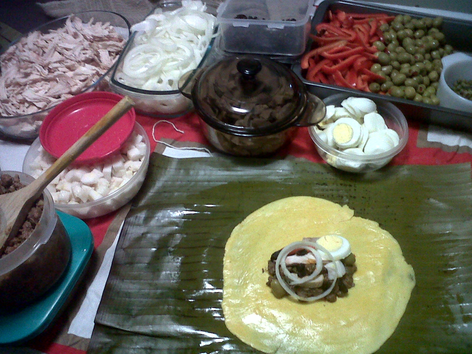 a la venezolana: Mini hallacas delicadas y exquisitas para sus fiestas