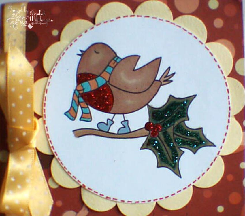the silverscrapper's craft space: R is for Robin - the Christmas Robin