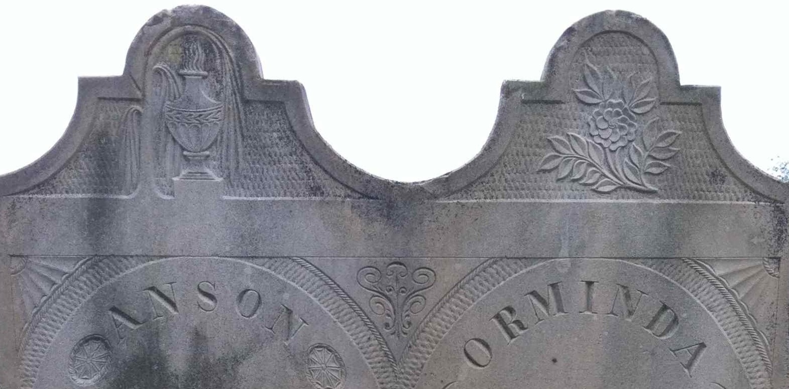 Gravestoned: The willow and the rose