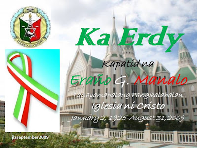 dhyames sarah: To Our Beloved Iglesia ni Cristo Executive Minister Bro ...