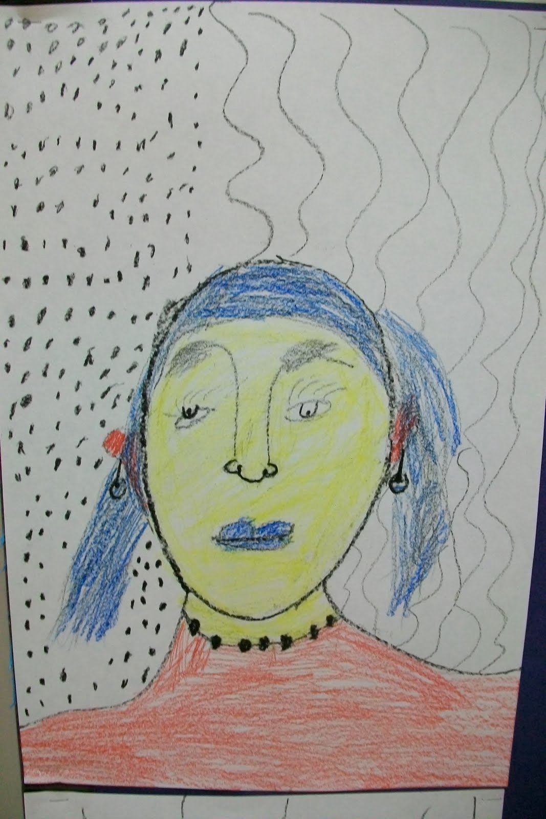 CENT arts: 1st Grade - Primary Portraits!
