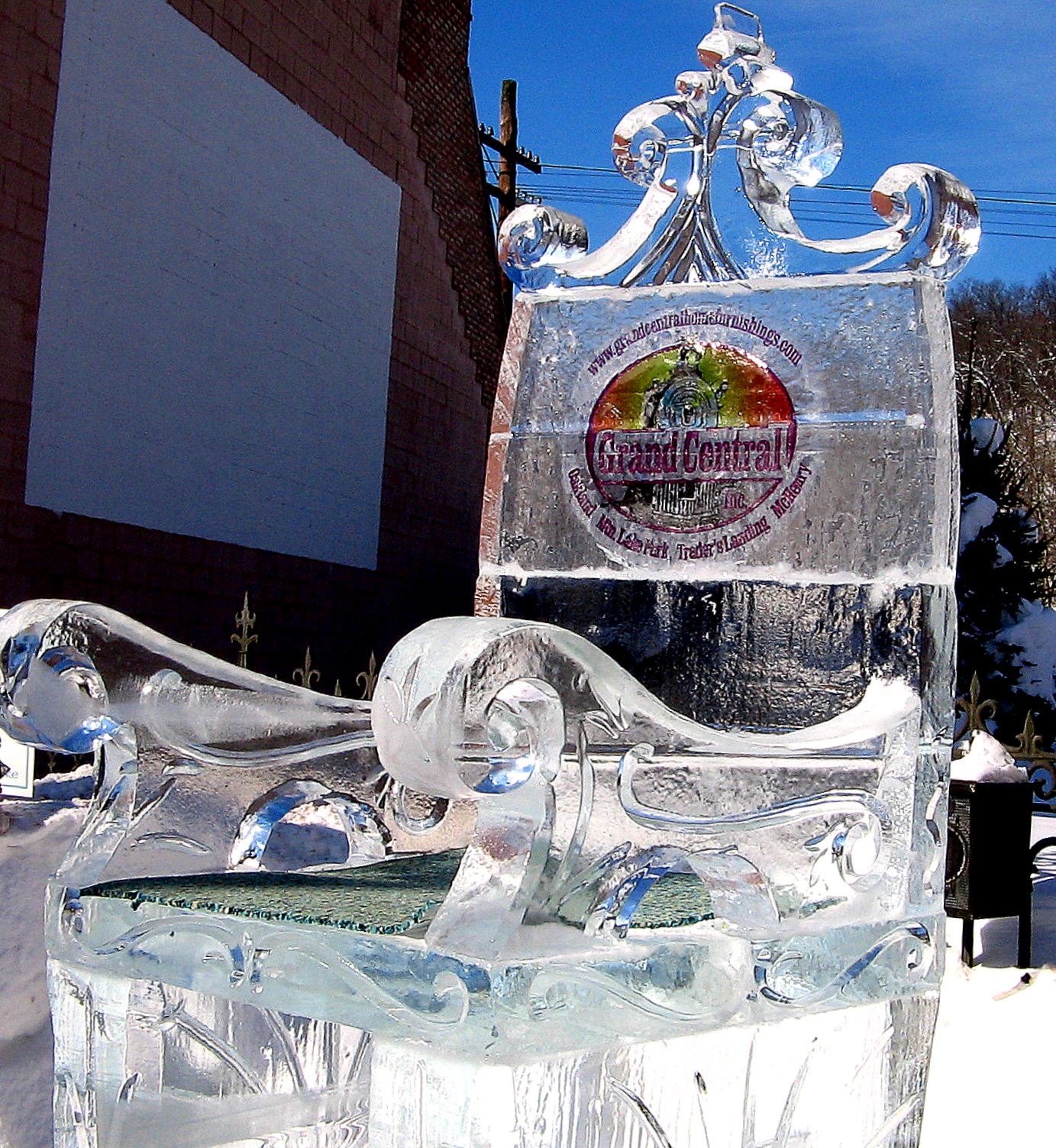 Frozen Assets/Ice Carving And Erie Ice Works.co. Serving Western ...