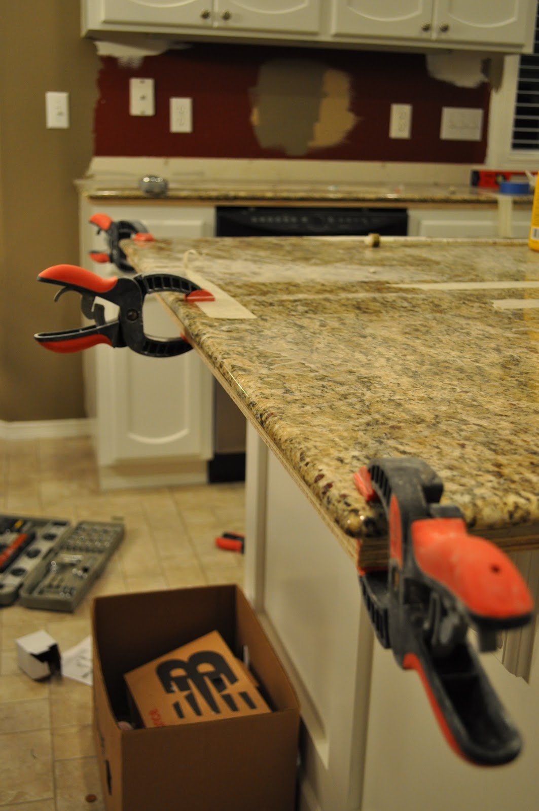 Diy Install Granite Slabs