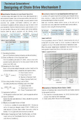 engineering standard: Designing of Chain Drive Mechanism 2