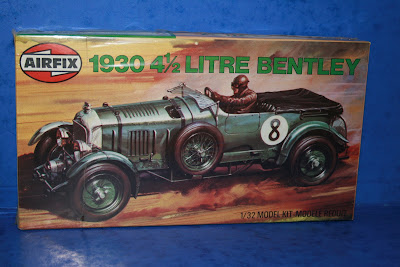 The Vintage Model Kit Blog: Airfix 1930 4.5 Litre Bentley