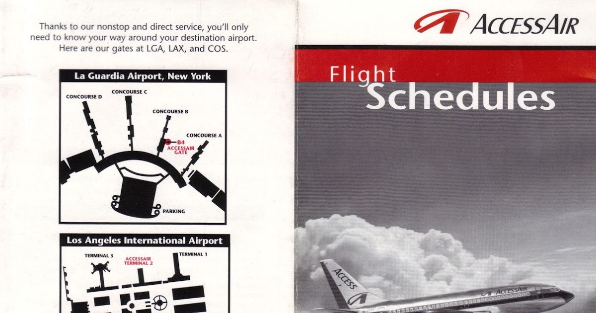 Airline memorabilia: Access Air (1999) [completo]