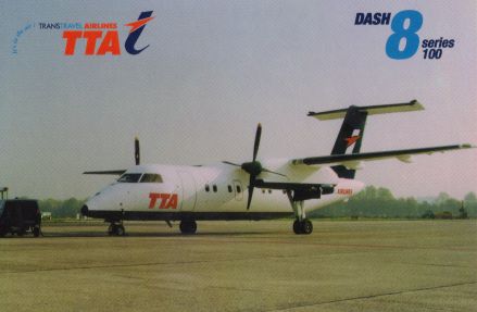 Airline memorabilia: TTA (Trans Travel Airlines) (2000)