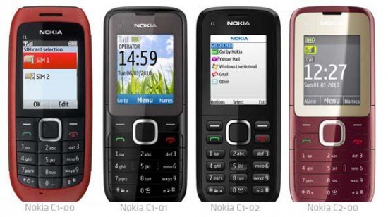 Z3X Box: Nokia Launch Dual Sim Card Model C1 And C2
