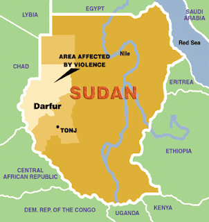 Genocide in Darfur: Geographical landmarks