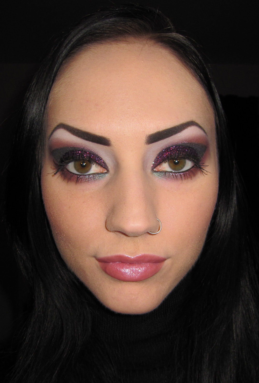 Glitter is my Crack: Zombie Tramp Glitter makeup look with Morgana ...