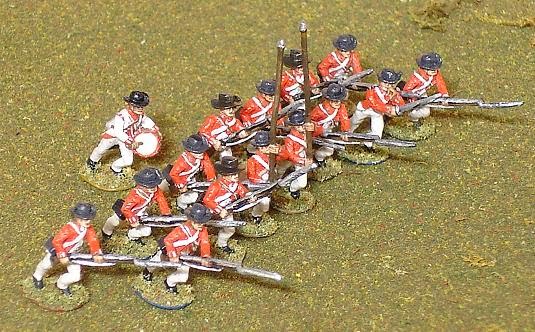 A Miniature History of the American Revolution: 33rd Regiment of Foot