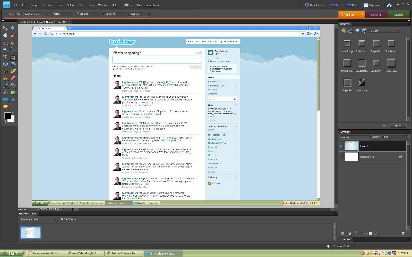 Twitter Default Background