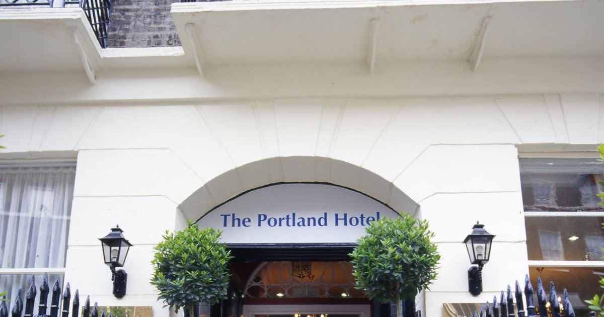 Travels With Carole: London, England: The Portland Hotel; hotel review