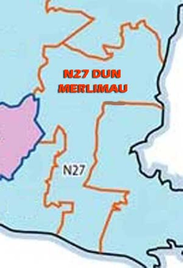TINTA HIJAU DARI KAKI BUKIT: PRK Lagi : Fakta Ringkas Dun N27 Merlimau