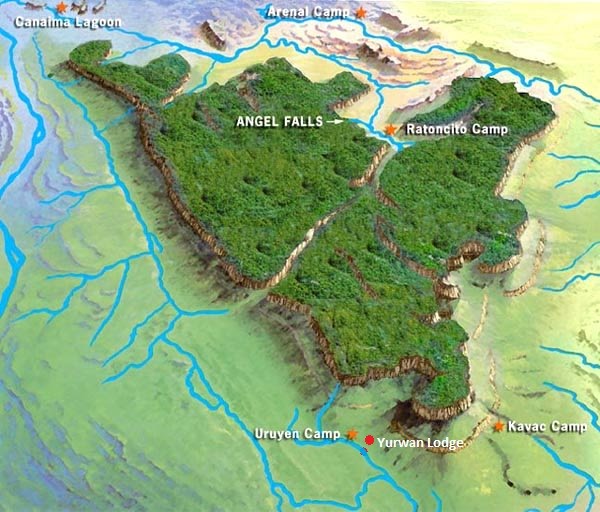 VALLE DEL MUNDO PERDIDO: Parque Nacional Canaima