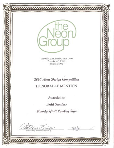 Roadhouse Relics: Roadhouse Relics wins National award!