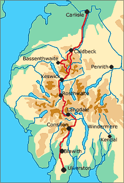 Richard's Cumbrian Way: New Years Resolution